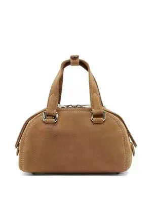 DIESEL® Mini 1dr Dome Leather Tote - Brown