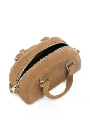 DIESEL® Mini 1dr Dome Leather Tote - Brown