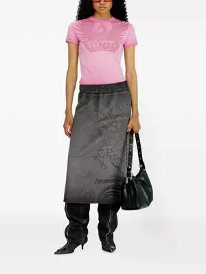 DIESEL® Cotton T-shirt - Pink