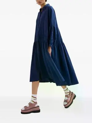 Essentiel Antwerp Pleated Shirt Dress