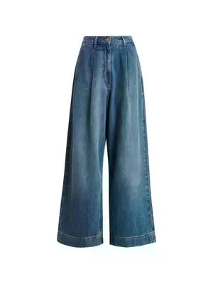 Essentiel Antwerp Pleated Wide-leg Jeans