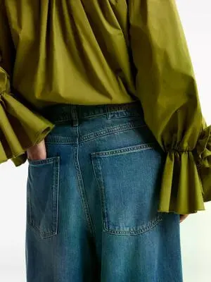 Essentiel Antwerp Pleated Wide-leg Jeans