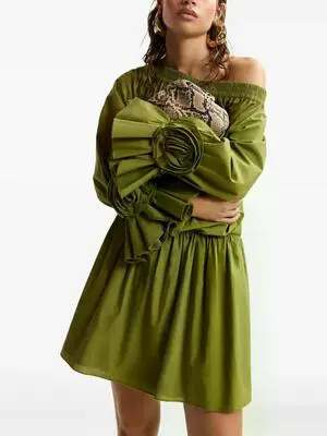 Essentiel Antwerp Rosette-embellished Mini Dress