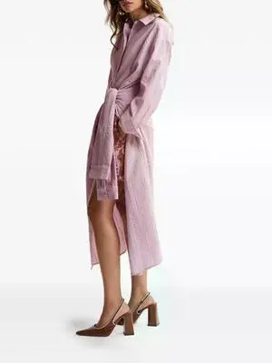 Essentiel Antwerp Tie-waist Oversized Midi Dress
