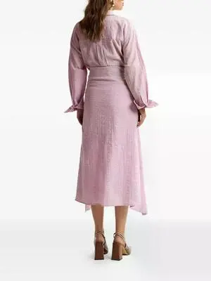 Essentiel Antwerp Tie-waist Oversized Midi Dress