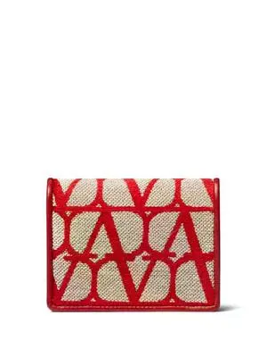 Valentino Garavani Small Toile Iconographe Wallet