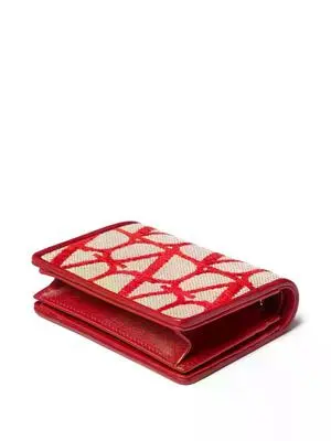Valentino Garavani Small Toile Iconographe Wallet