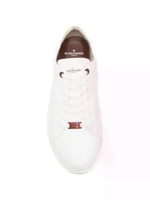 ALEXANDER SMITH London Pebbled Leather Sneakers