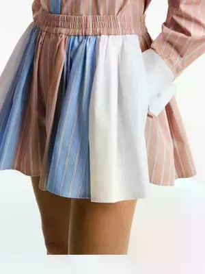 Essentiel Antwerp Striped-pattern Shorts
