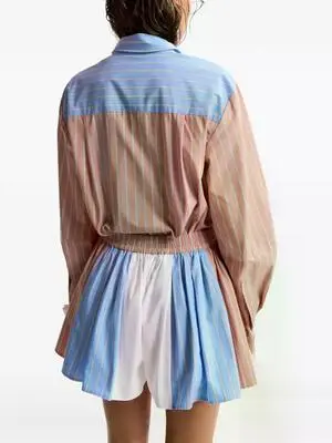 Essentiel Antwerp Striped-pattern Shorts