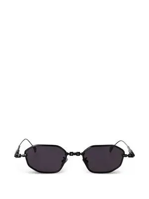 KUBORAUM Geometric-frame Sunglasses - Black
