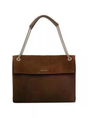 Orciani Midi Venus Sliding-strap Shoulder Bag - Brown