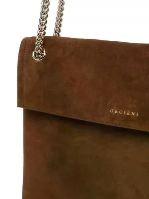 Orciani Midi Venus Sliding-strap Shoulder Bag - Brown