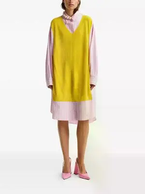 Essentiel Antwerp Striped Midi Shirt Dress