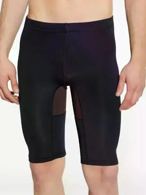 MAISON MARGIELA Logo-print Swim Shorts