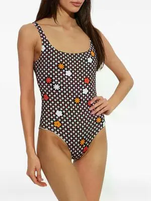 MAISON MARGIELA Floral-print Swimsuit