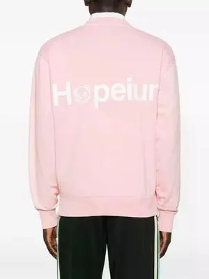 HOPEIUM Logo-print Pullover