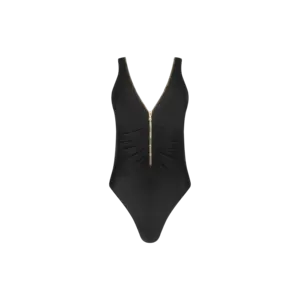 L'Agence Dorrie Plunge One-piece Swimsuit