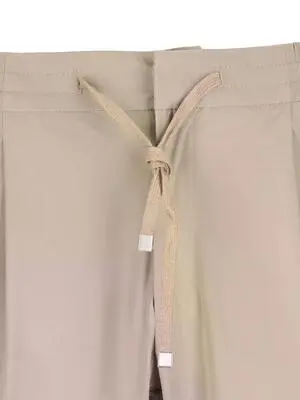 TRAMAROSSA Alvise Tecs Pleated Drawstring Trousers