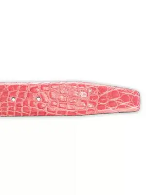 ANDREA D'AMICO Crocodile-effect Belt
