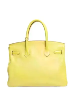 Hermès 2011 Birkin 30 Tote Bag - Yellow