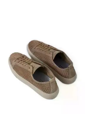 CALCE Interwoven Sneakers - Brown