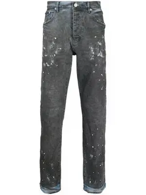 Purple Brand Logo Jeans For Men