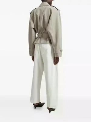 THE FRANKIE SHOP Belted Double-breasted Jacket