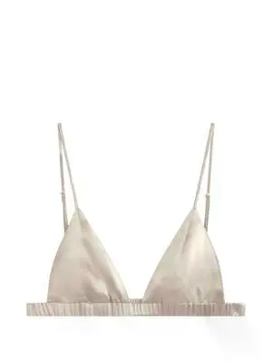 THE FRANKIE SHOP Triangle Bralette - White