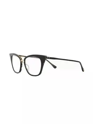 Dita Rebella Cat-eye Glasses - Black