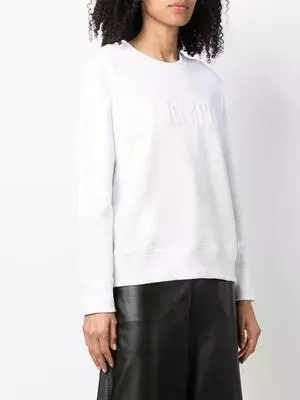Valentino Garavani Embroidered Logo Cotton Sweatshirt