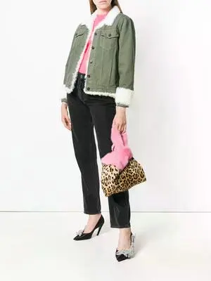 Simonette Ravizza Furrissima Leopard Print Tote