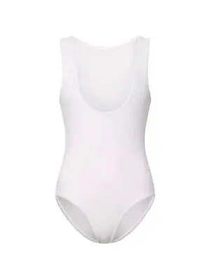 Loulou De Saison Scoop-neck One Piece Swimsuit - White