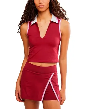 Free People Forehand Skort - Brick
