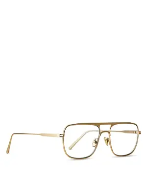 ELISA JOHNSON Jane Aviator Sunglasses 54mm - Gold