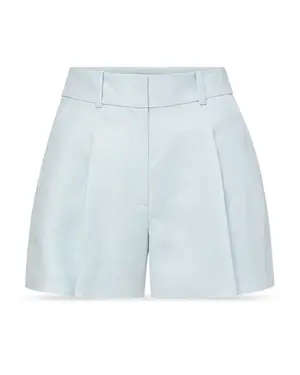 Veronica Beard Craig Pleated Shorts