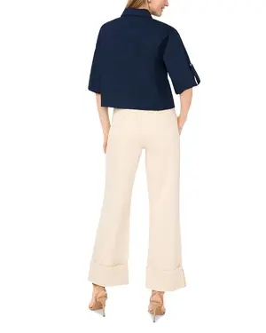 1.State Boxy Button Down Shirt