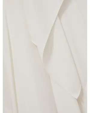 REISS Evory Draped Cape Dress