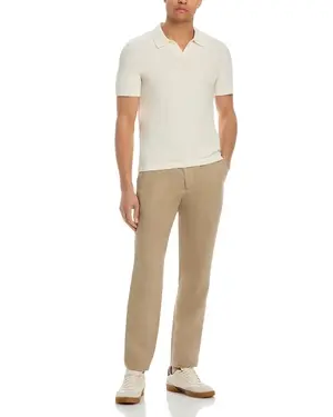 Rails Baker Relaxed Fit Knit Polo Top - Ivory