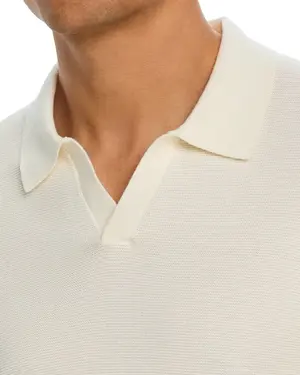 Rails Baker Relaxed Fit Knit Polo Top - Ivory