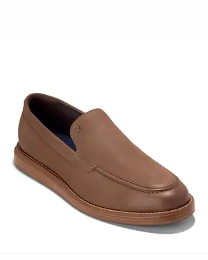 Cole Haan Grand Neoclassic Venetian Loafers - Light Whiskey