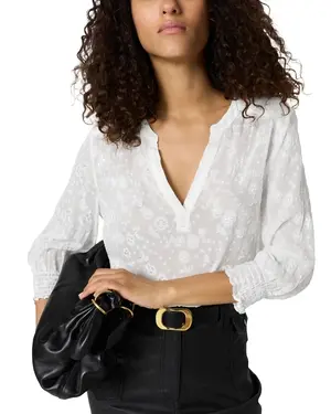 Gerard Darel Callys Ruffled Cuff Top