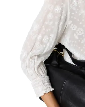 Gerard Darel Callys Ruffled Cuff Top