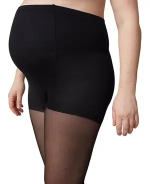 Swedish Stockings Amanda Maternity Tights - Black