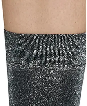Swedish Stockings 2-pack Ines Shimmery Socks - Black