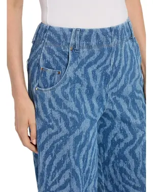 Lyssé Leo High-rise Cropped Wide Leg Jeans