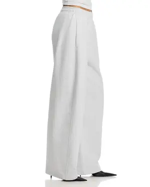 Alexander Wang Mid-rise Relaxed Sweatpants - Light Heather
