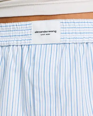 Alexander Wang Mid Rise Mini Boxer Skort