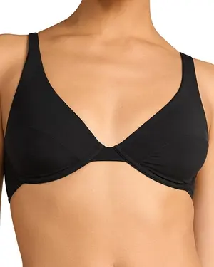 Hanky Panky Underwire Bikini Top - Black