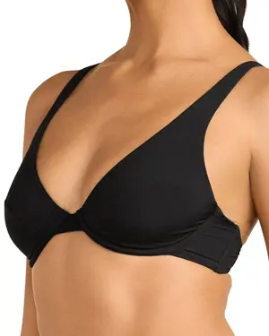 Hanky Panky Underwire Bikini Top - Black